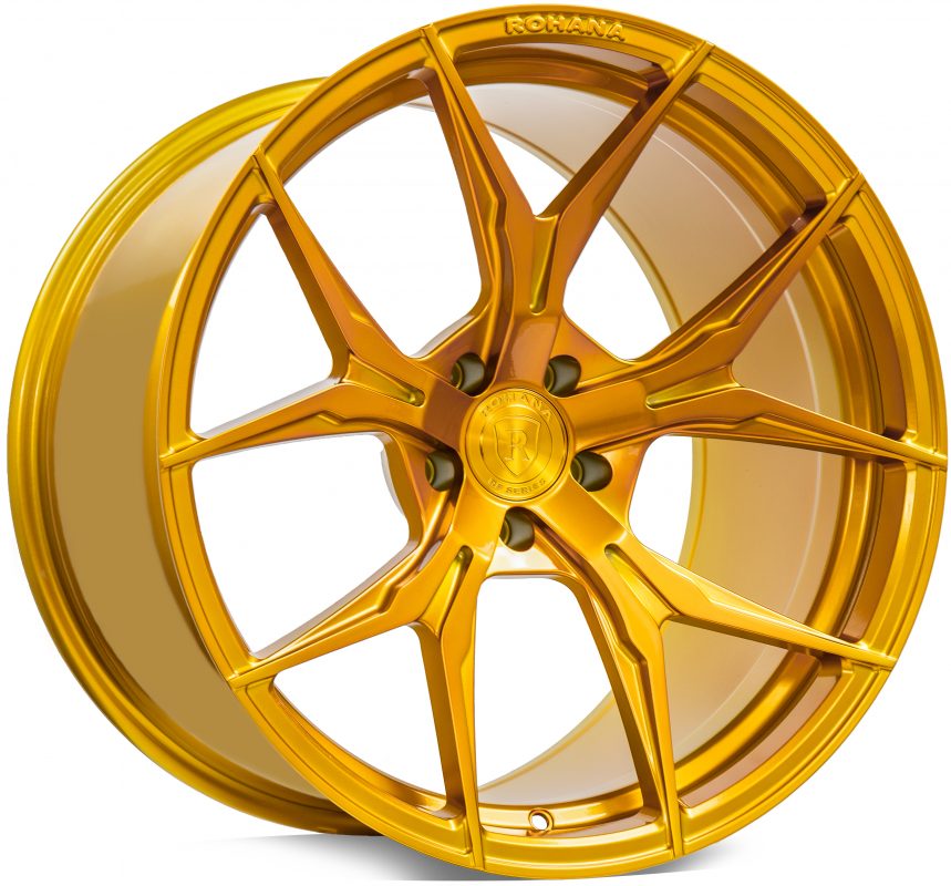 ROHANA RFX5 20X10 +22 5X114.3 Gloss Gold